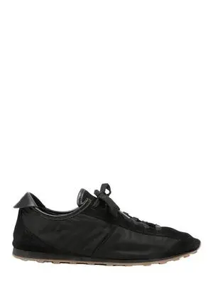 Jacquemus Suede-panel Lace-up Sneakers - Black