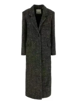 ISABEL MARANT ÉTOILE ISABEL MARANT Herringbone Pattern Ealine Coat
