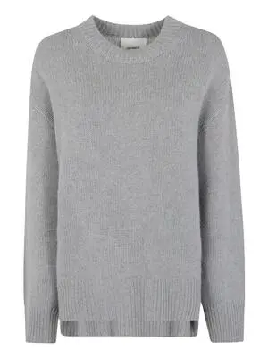 LISA YANG Lisa Yang Noor Round-Neck Cashmere Sweater Grey