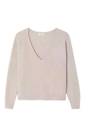 AMERICAN VINTAGE American Vintage Damsville V-Neck Sweater
