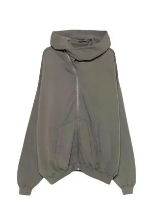 Rick Owens Mountain Hun Hoodie - Grey