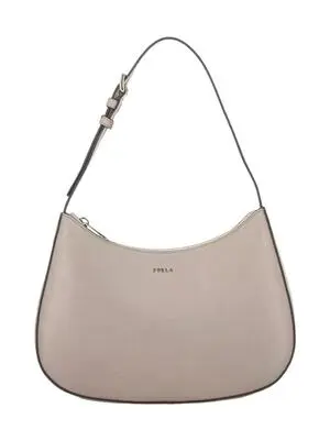 Furla Logo Lettering Shoulder Bag - Grey