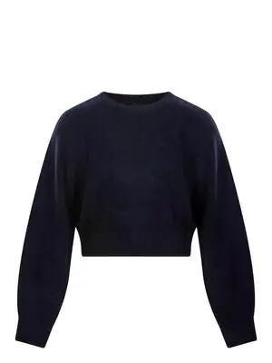 KHAITE KHAITE Cropped Ribbed-Knit Sweater