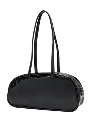 PUMA Patent Finish Logo Tote Bag
