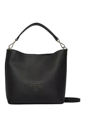 Patrizia Pepe Leather Tote Bag - Black
