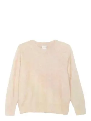 FORTE_FORTE Brushed Knit Crew Neck Sweater - Neutrals