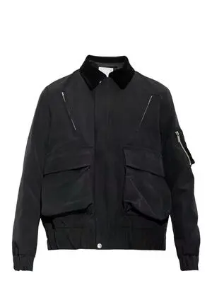 Sacai Multi-pocket Bomber Jacket - Black