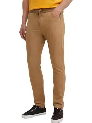 PICTURE ORGANIC CLOTHING Crussy Drawstring-waist Slim-fit Trousers - Neutrals
