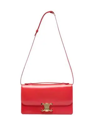 CELINE Celine Triomphe Folio Shoulder Bag