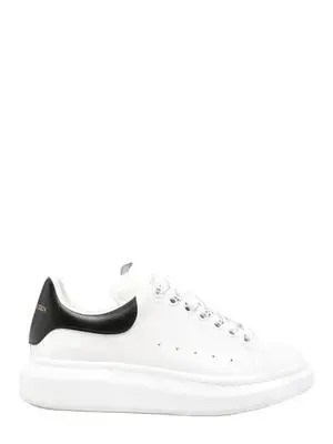 Alexander McQueen Oversized Lace-up Sneakers - White