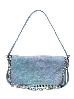 ALEXANDER WANG Ricco Crushed Shoulder Bag - Blue