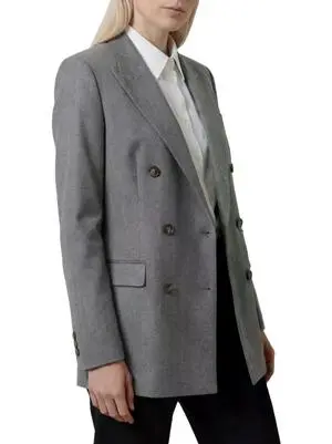 Tagliatore Jasmine Double-breasted Blazer - Grey