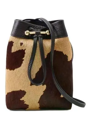 Strathberry Midi Osette Bucket Bag - Neutrals