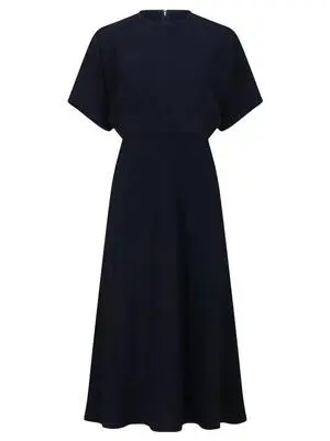 Victoria Beckham Victoria Beckham Eleanor Midi Dress Blue