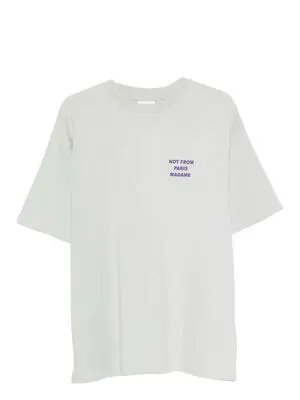 Drole De Monsieur Not From Paris Madame T-shirt - Grey