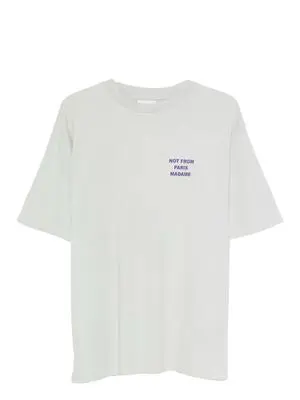 Drole De Monsieur Not From Paris Madame T-shirt - Grey