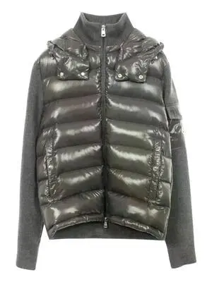 MONCLER MONCLER Knit-Panel Down Jacket