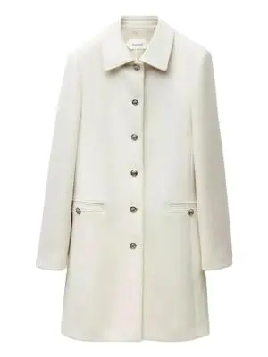 VERSACE Versace Double-Wool Coat With Medusa Buttons
