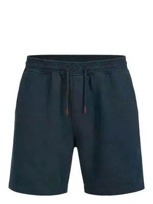 REVOLUTION NOW Elasticated Drawstring Waistband Shorts - Blue