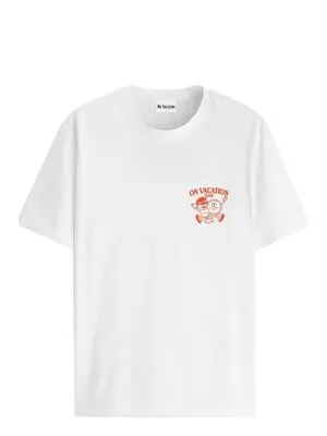 VACATION Graphic-print T-shirt - White
