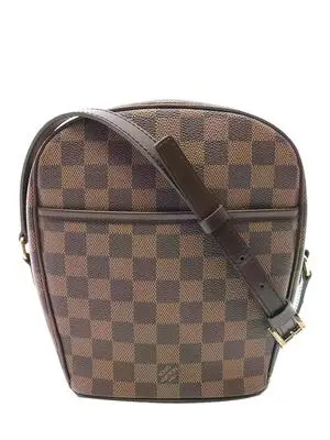 LOUIS VUITTON Damier Ebene Ipanema Pm Crossbody Bag - Brown