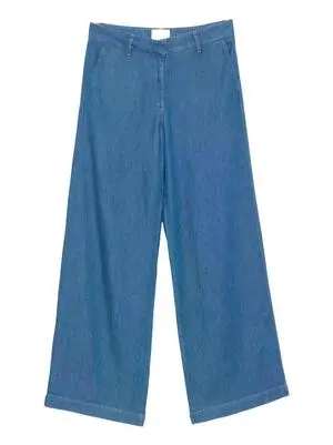 MAISON123 Adele Wide-leg Jeans - Blue