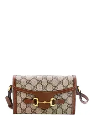 Gucci Horsebit 1955 Mini Crossbody Bag - Brown