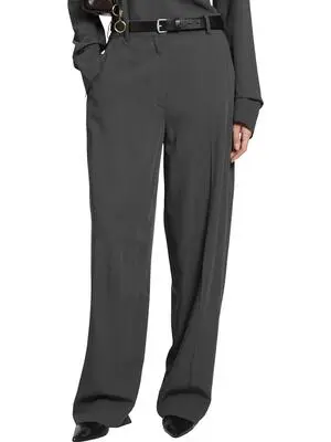 TOTÊME TOTÊME High-Waisted Wide-Leg Trousers