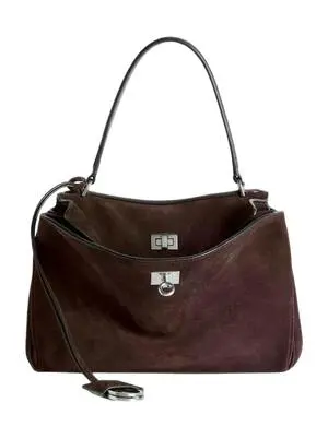 Balenciaga Balenciaga Rodeo Top Handle Shoulder Bag Brown