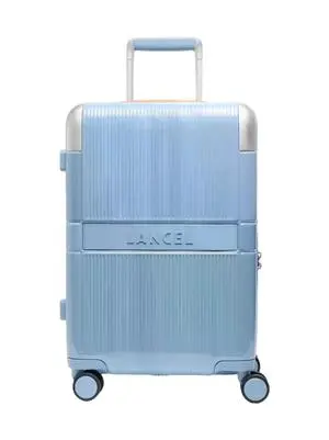LANCEL Ribbed Suitcase - Blue