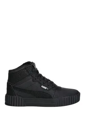 PUMA PUMA Carina 3.0 Mid Textured High-Top Sneakers Black