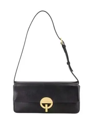 Vanessa Bruno Moon Leather Shoulder Bag - Black