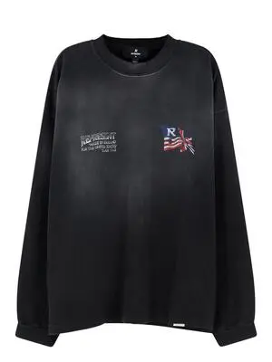 REPRESENT Eagle Cotton Tshirt - Black