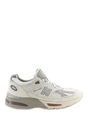 NEW BALANCE New Balance U991 Mesh And Suede Sneakers Grey