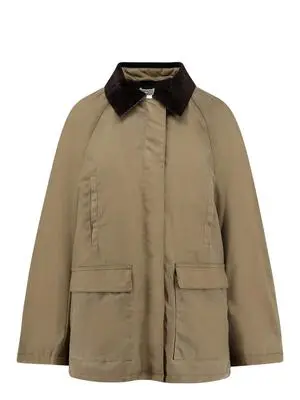 TOTEME TOTEME Country Waxed Cotton Jacket Beige