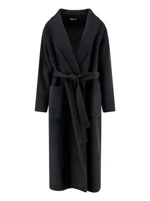 HEVO Alliste Wool Coat - Grey