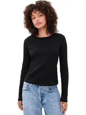 Z Supply Arlet Mini Thermal Top - Black
