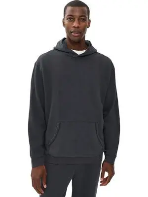 Marine Layer Relaxed Cloud 9 Fleece Hoodie - Black