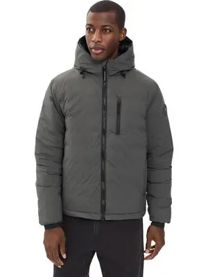 Canada Goose Lodge Hooded Down Jacket - Khaki Haze