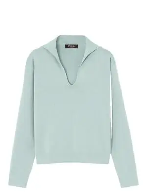 Loro Piana Loro Piana Siena Polo Shirt Pearl Cloud
