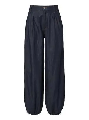 FRAME Balloon Wide-leg Jeans - Blue