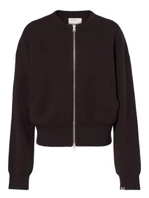 Extreme Cashmere N°478 Xtra Fun Zip-up Cardigan - Brown