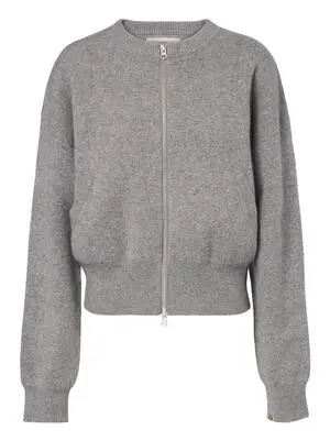 Extreme Cashmere N°478 Xtra Fun Zip-up Cardigan - Grey