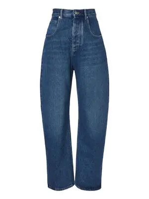 Bottega Veneta Barrel Leg Jeans - Blue