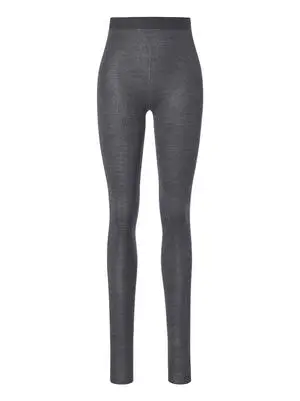 Bottega Veneta Wool Leggings - Grey