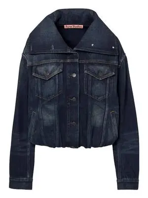 Acne Studios Denim Blouson Jacket - Blue