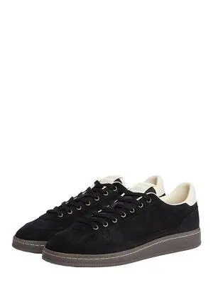 Tommy Hilfiger Suede Court Sneakers - Black