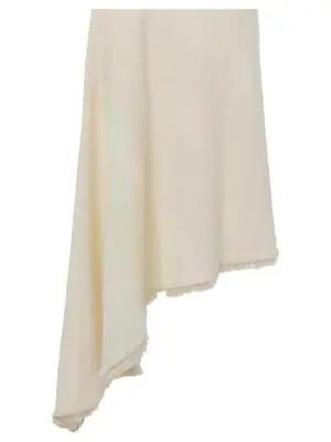 Monse Asymmetric Midi Dress - White