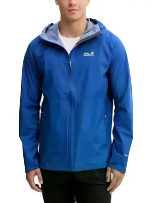 JACK WOLFSKIN Prelight 2.5 Hooded Lightweight Jacket - Blue