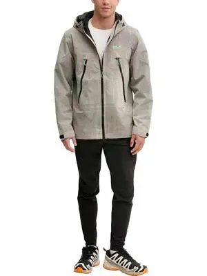 JACK WOLFSKIN Performance Rain Jacket - Grey
